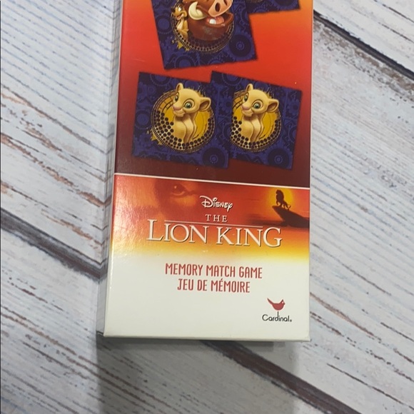 Disney | Games | Disney The Lion King Memory Match Game | Poshmark